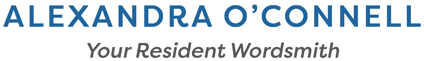 Home | Alexandra O'Connell, Editor & Writing Coach
